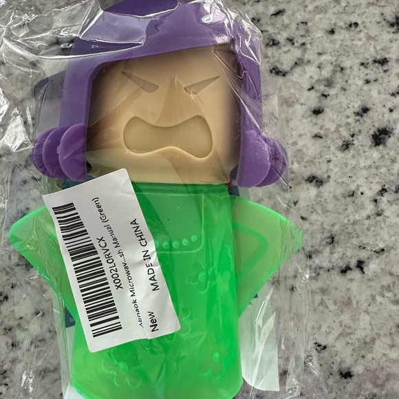 Kitchen | Angry Mama Microwave Cleaner Green And Purple | Poshmark